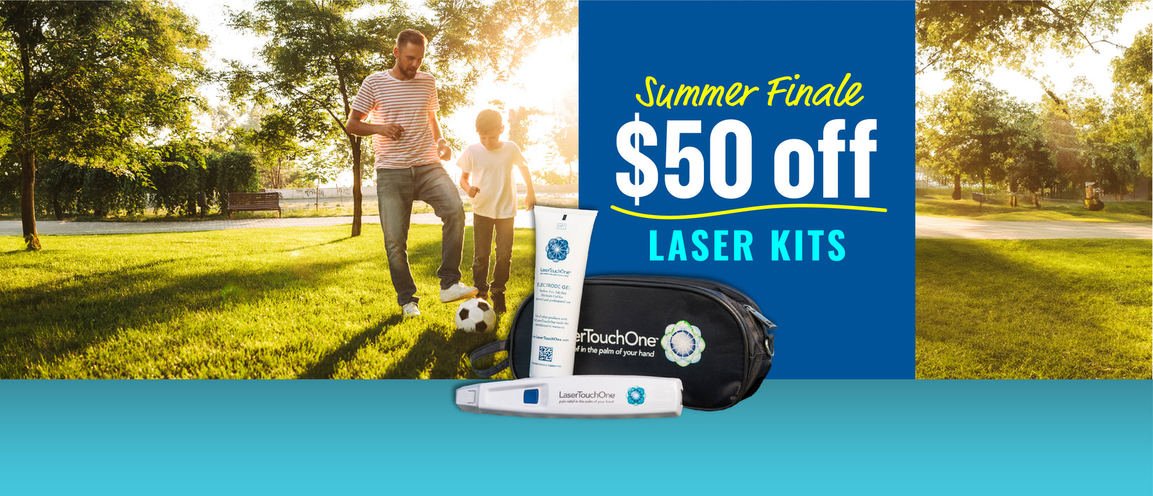 At-Home Cold Laser Therapy Device - FDA Cleared | LaserTouchOne