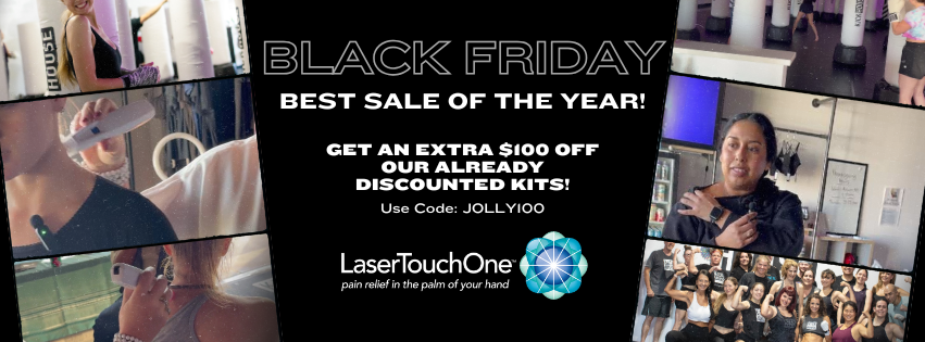 At-Home Cold Laser Therapy Device - FDA Cleared | LaserTouchOne